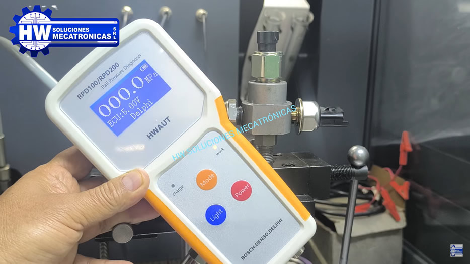 TESTER DIGITAL DE SENSORES DE PRESION DE COMBUSTIBLE FRP
